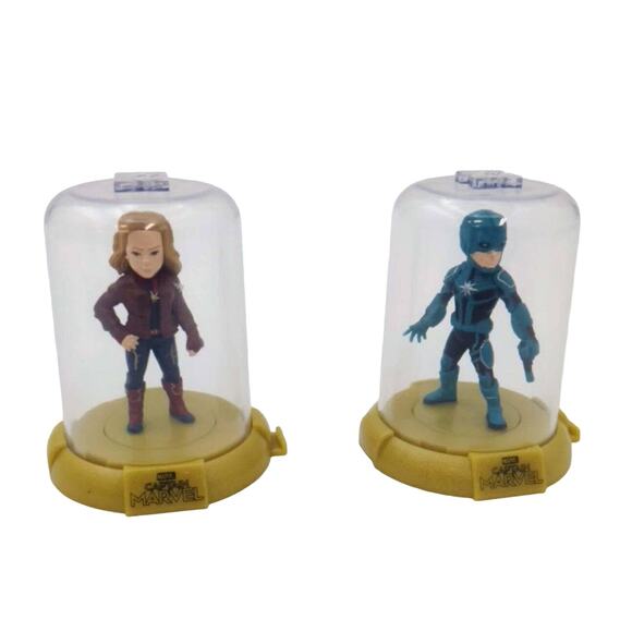 Marvel | Toys | Captain Marvel Domez Figure Lot Used Zag 29 Mcu Brie ...